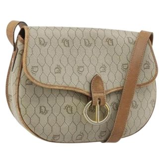 Dior Pre-owned Plastic Vintage Schultertasche - - Pre-owned - Damen - Beige - ONE SIZE