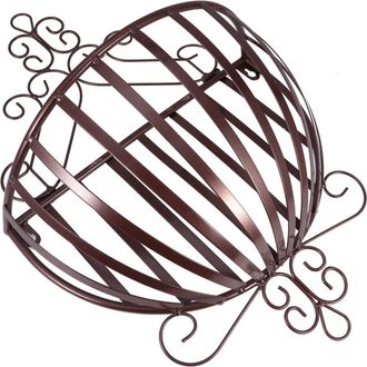 Yarnow Wand-pflanztopfhalter Aus Metall Einfache Wandmontage Integriertes Ablaufsystem Passend Für Balkon Fensterbank Und Gartenbereich