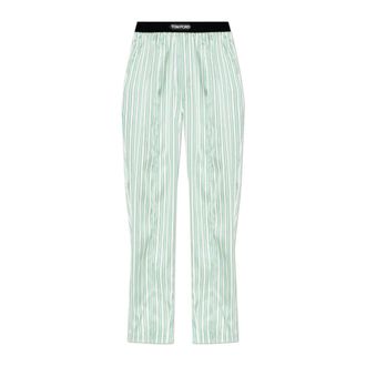 Tom Ford Seiden-Pyjamahose - - Nightwear & Lounge - Herren - Gr&uuml;n - S