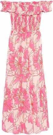 Poupette St Barth Maxi Robe - Rose