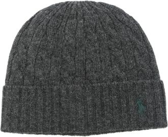 Ralph Lauren Collection Beanie mit Zopfmuster - Grau