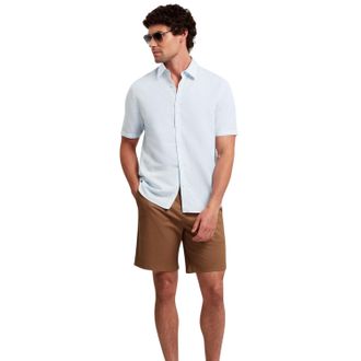 Ted Baker Baker Hemd f&uuml;r Herren, Regul&auml;r, kurz&auml;rmlig (Hellblau)