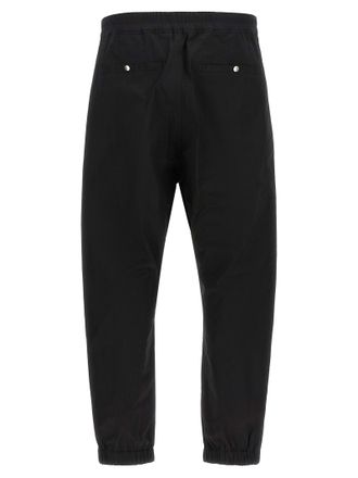 Rick Owens Mens Black Cotton Joggers (workout Pants)