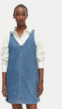 Tommy Jeans Jeanskleid DW0DW22876 Blau Relaxed Fit