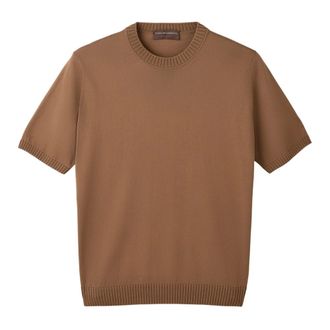 FILIPPO DE LAURENTIIS Herren, Strickwaren, Braun, LGr&ouml;&szlig;e