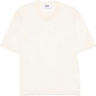Golden Goose Cotton T-Shirt - - Tops - Damen - Wei&szlig; - S