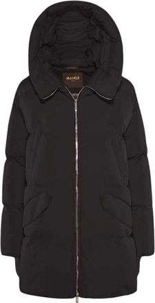 Moorer Femme, Vestes, Noir, Taille: 34 FR Calliope STP Jacket