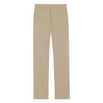 Saint Laurent Beige Chino Hose mit geradem Bein - - Trousers - Herren - Beige - W31