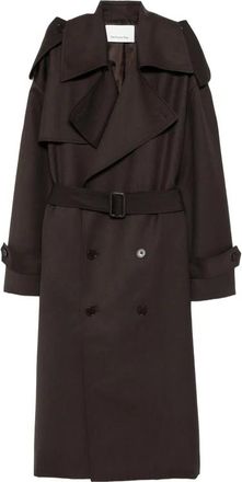 Frankie Shop Femme, Manteaux, Brun, Taille: 38 FR Trench Coat