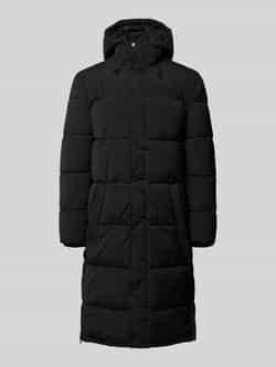 Christian Berg Steppjacke mit Kapuze und seitlichen Rei&szlig;verschl&uuml;ssen