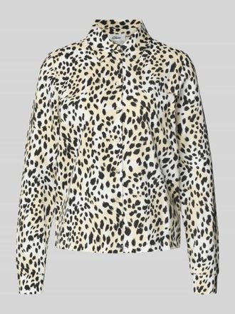 s.Oliver Red Label Regular Fit Hemdbluse aus Baumwoll-Mix