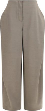 Jacquemus Le Pantalon Cubisto - Femme - Pantalons - Gris - Taille: 36 FR