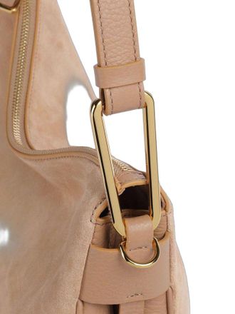 Coccinelle Womens Shoulder Bag Nude Cowhide Shoulder-bags