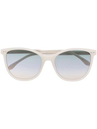 Isabel Marant lunettes de soleil &agrave; monture pilote - Blanc