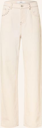 BA&SH Ba&Sh Straight Jeans Stunner Mit Nieten weiss