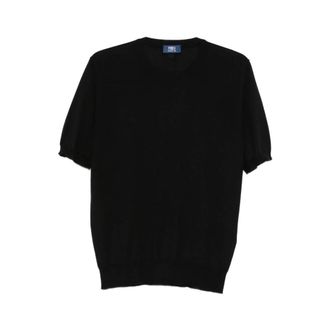 Fedeli Rundhalspullover - - Tops - Herren - Schwarzk - 3XL