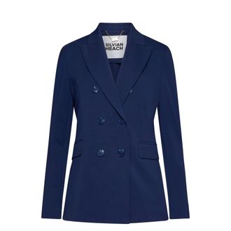 Silvian Heach Damen, Jacken, Blau, 2XSGr&ouml;&szlig;e