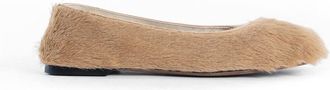 The Row Square Ballet Flats in Pony