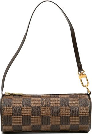 Louis Vuitton Crossbody Bags - Damier Ebene Papillon Pochette - Gr. unisize - in Braun - f&uuml;r Damen