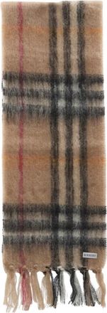 Burberry Femme, Accessoires, Beige, Taille: ONE Size Check Patterned Scarf