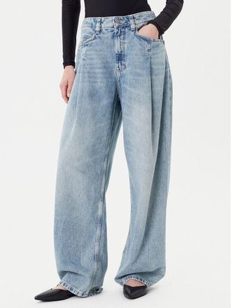 HUGO BOSS Jeans C_Slouchy Pleated Mr 50542435 Blau Relaxed Fit