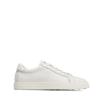 Tod's Wei&szlig;e Leder Sneakers mit Stud Detail - - Shoes - Herren - Wei&szlig; - 41 EU