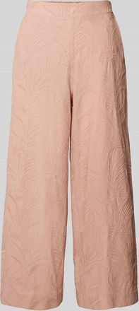 Jake*s Wide Leg Stoffhose mit Motiv-Stitching