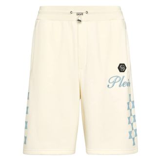 Philipp Plein Homme, Shorts, Beige, Taille: 3XL Jogging Shorts Chechmate