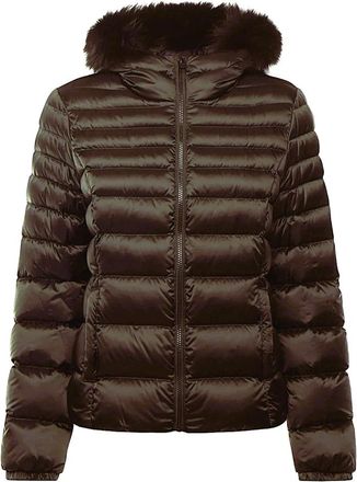 RefrigiWear Femme, Vestes, Brun, Taille: 44 FR Giubbotto