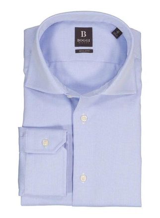 Boggi Milano Herren Hemden blau
