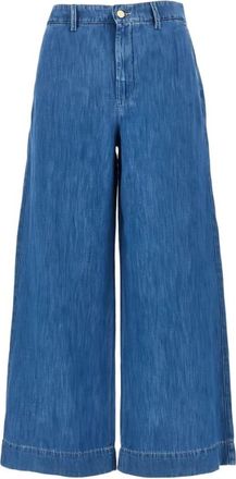 Max Mara Femme, Jeans, Bleu, Taille: 40 FR Astice Wide Jeans