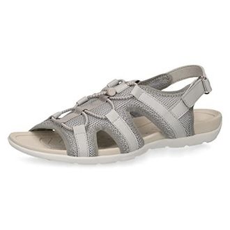 Caprice Sandales pour femme 9-28106-20, Lt Grey Comb 9 28106 20 208, 40 EU