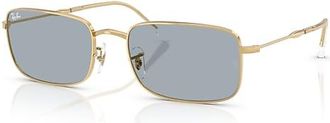Ray-Ban Rb3746 Sonnenbrillen Arista Gold Fassung Blau Glas 59-20