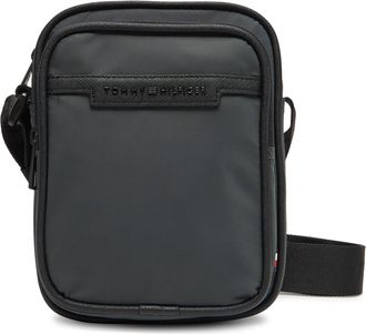 Tommy Hilfiger Umhängetasche Tommy Hilfiger Th Repreve Mini Reporter AM0AM13465 Grau