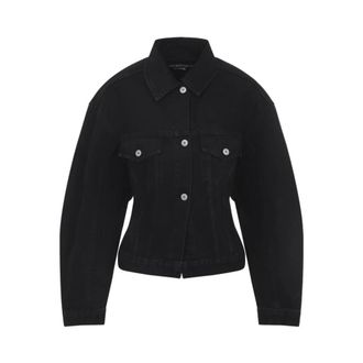 Jacquemus Denim de-N&icirc;mes Jacke - - Jackets - Damen - Schwarzk - M