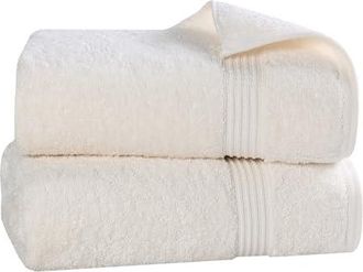 Superior NS Handtuch-Set, Baumwolle, elfenbeinfarben, Bath Sheets