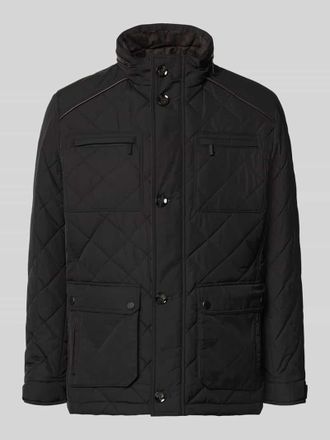 Bugatti Regular Fit Jacke in Stepp-Optik
