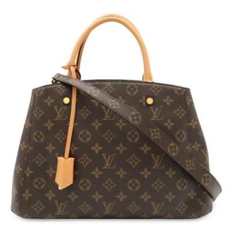 Louis Vuitton Pre-owned Toile sacs-louis-vuitton - Femme - Pre-owned - Brun - Taille: ONE Size