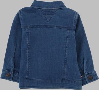 Tommy Hilfiger Denim Cotton Jacket - Blue