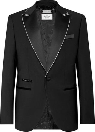 Philipp Plein Herren, Jacken, Schwarzk, LGr&ouml;&szlig;e