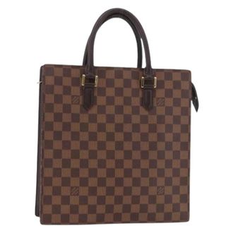 Louis Vuitton Pre-owned Vintage Damier Ebene Tote Bag - Femme - Pre-owned - Brun - Taille: ONE Size