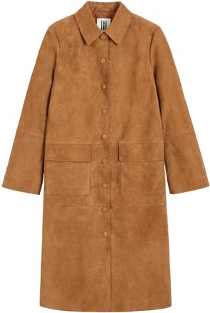 By Malene Birger Femme, Manteaux, Brun, Taille: 38 FR Jannie Suede Coat