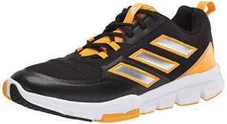 adidas Mens,Speed Trainer 5,Black/Silver Metallic/Team Collegiate Gold,7