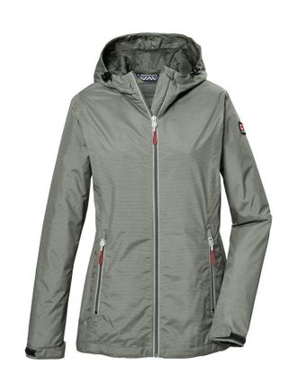 Killtec Outdoorjacke KOS 108 WMN JCKT Leichte, wasserdichte Damenjacke mit verstellbaren B&uuml;ndchen