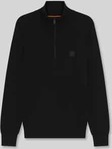 Boss Orange by Hugo Boss Regular Fit Troyer aus Baumwoll-Mix Modell Kanobix