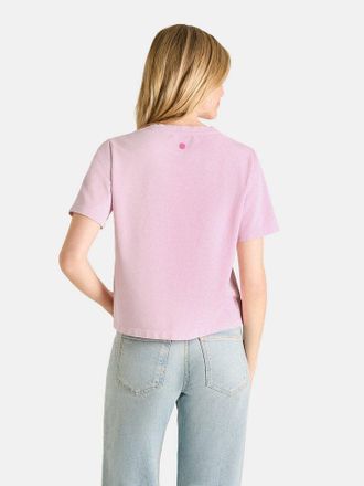 Lieblingsst&uuml;ck Rundhalsshirt CosimaL mit Frontprint, Baumwoll-Mix