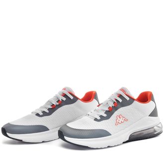 Kappa Herren Logo SUBBLE Athletic Shoes, White-Grey DK, 43 EU