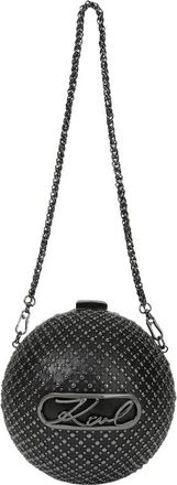 Karl Lagerfeld K/Signature Curved Sphere - Femme - Sacs - Noir - Taille: ONE Size