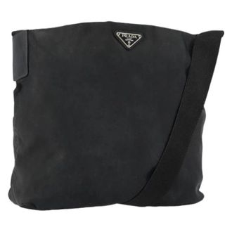 Prada Pre-owned Nylon Umh&auml;ngetasche - - Pre-owned - Damen - Schwarzk - ONE SIZE