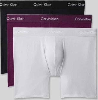 Calvin Klein Underwear Pant & Trunk aus Baumwoll-Mix im 3er-Pack Modell BOXER BRIEF